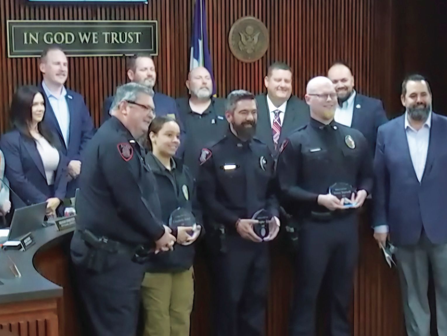 Esther named civilian of the year