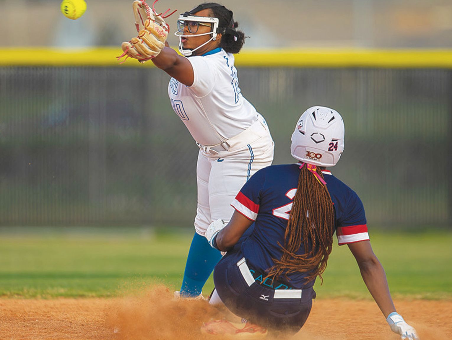 Frederick belts Lady Mavericks to 12-2 victory